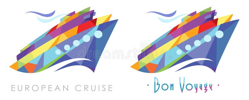 Logo De Croisière De Partie Illustration Stock - Illustration du ...