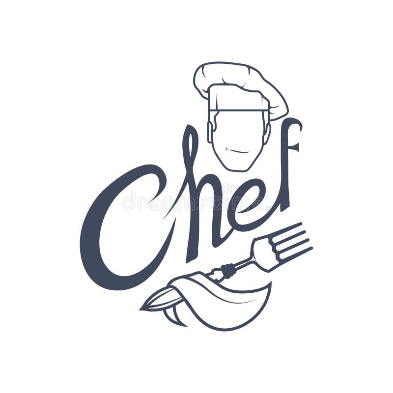 Ensemble De Logo De Cuisinier De Chef Illustration de Vecteur ...