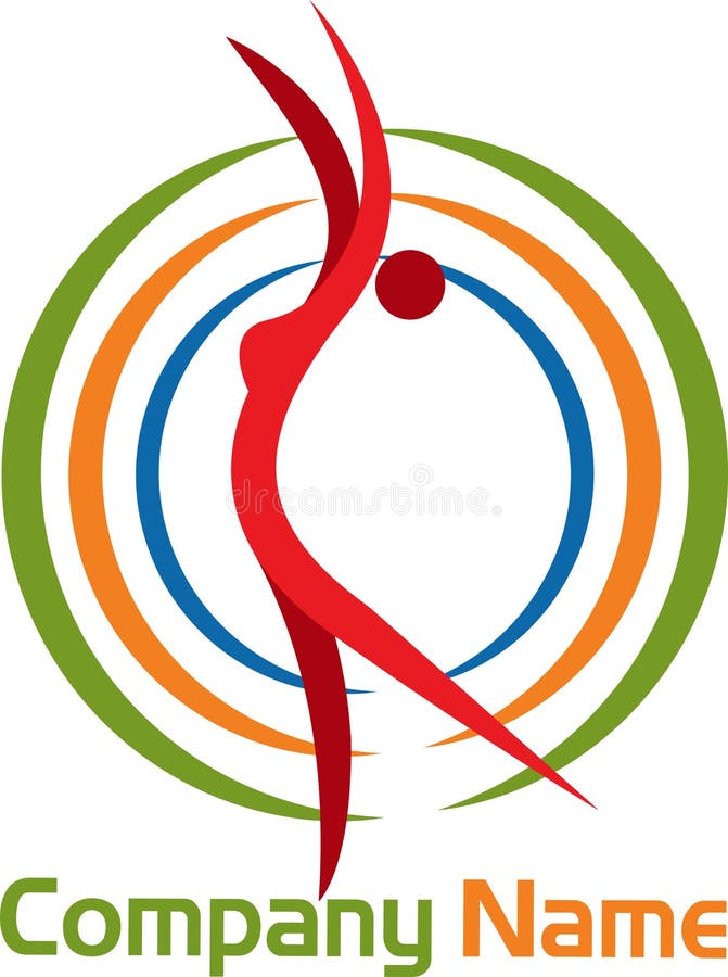 Logo de danse illustration de vecteur. Illustration du dessin - 35575519