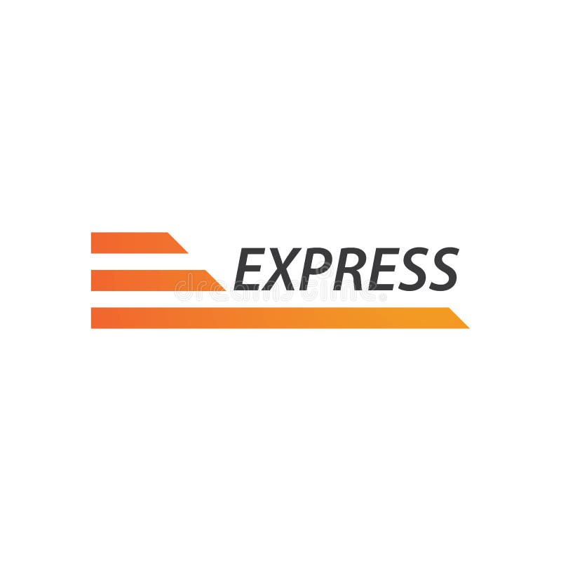 Logo de Express Delivery ilustración del vector. Ilustración de ...