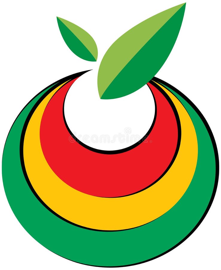 Logo de fruit illustration de vecteur. Illustration du signe - 38286216