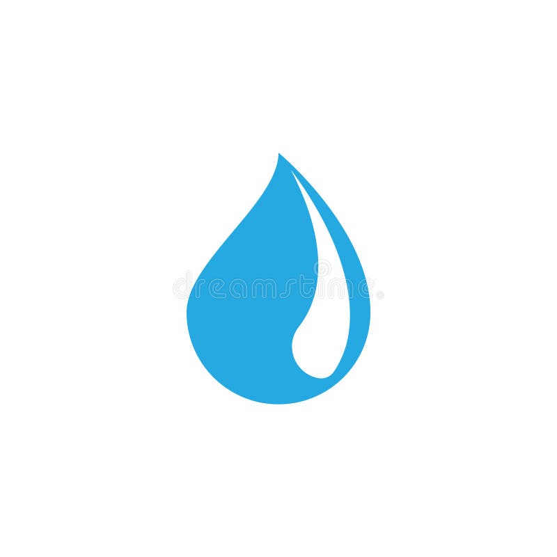 Logo De Goutte D'eau Illustration Illustration de Vecteur ...