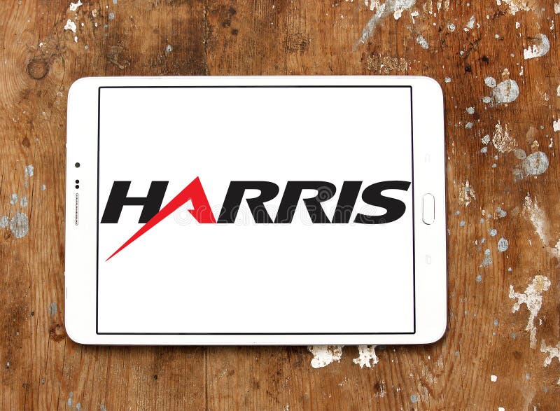 Logo de Harris Corporation image stock éditorial. Image of secteurs ...
