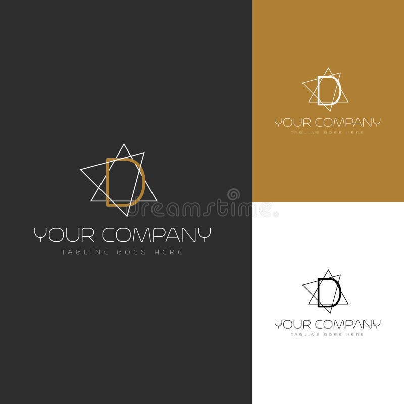 Logo De La Lettre Logo De L'entreprise Illustration de Vecteur ...