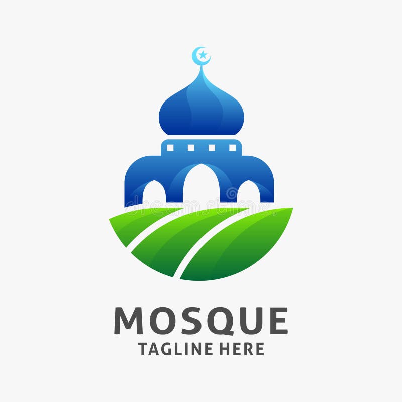 Logo De La Mosquée Islamique Illustration de Vecteur - Illustration of ...