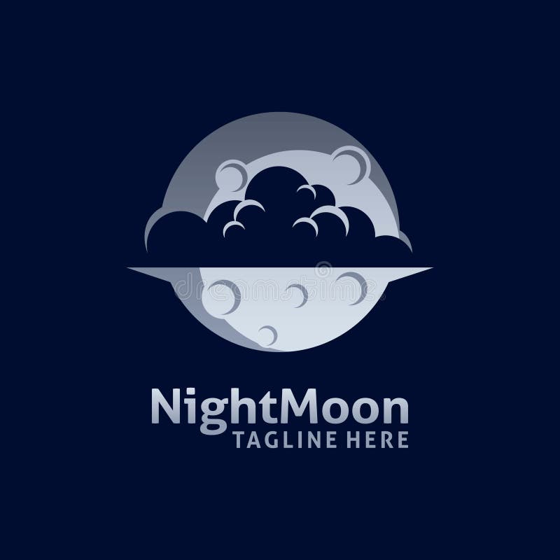 Logo de la nuit illustration de vecteur. Illustration du compagnie ...
