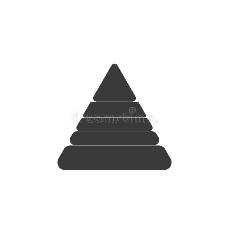 Pyramide Logo Template illustration de vecteur. Illustration du dessins ...