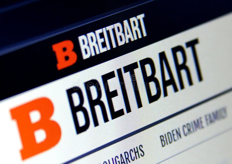 Logo De La Red De Noticias Breitbart Fotografía editorial - Imagen de ...