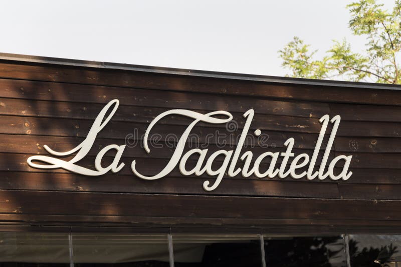 Logo De La Tagliatella En El Restaurante La Tagliatella Imagen de ...