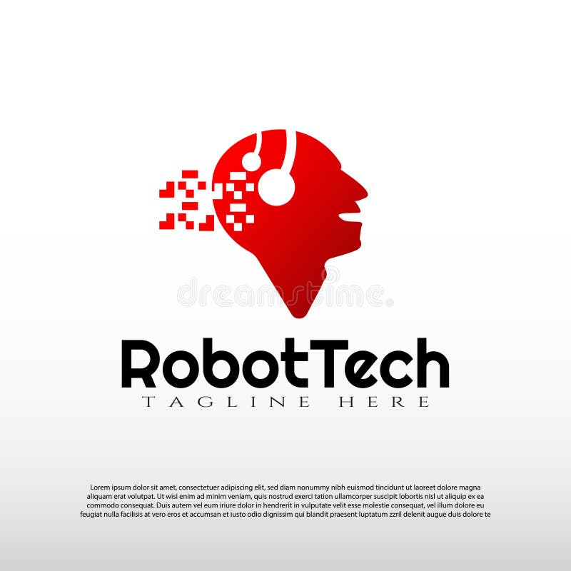 Logo De La Technologie Avec L'elementvector D'illustration De ...