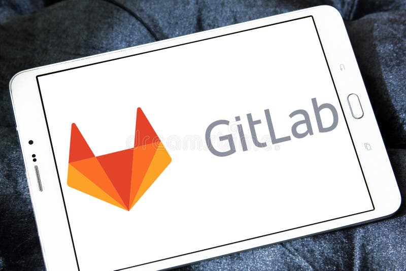 Logo de logiciel de GitLab image éditorial. Image of ordinateur - 118506290