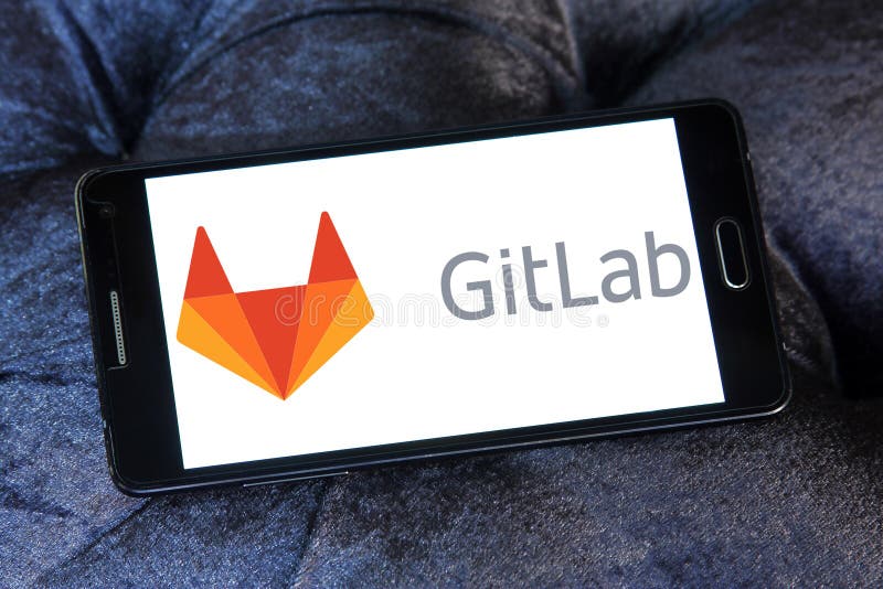 Logo de logiciel de GitLab image éditorial. Image of ordinateur - 118506290
