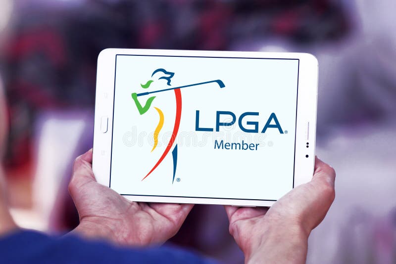 Logo de LPGA photographie éditorial. Image du marque - 111793802