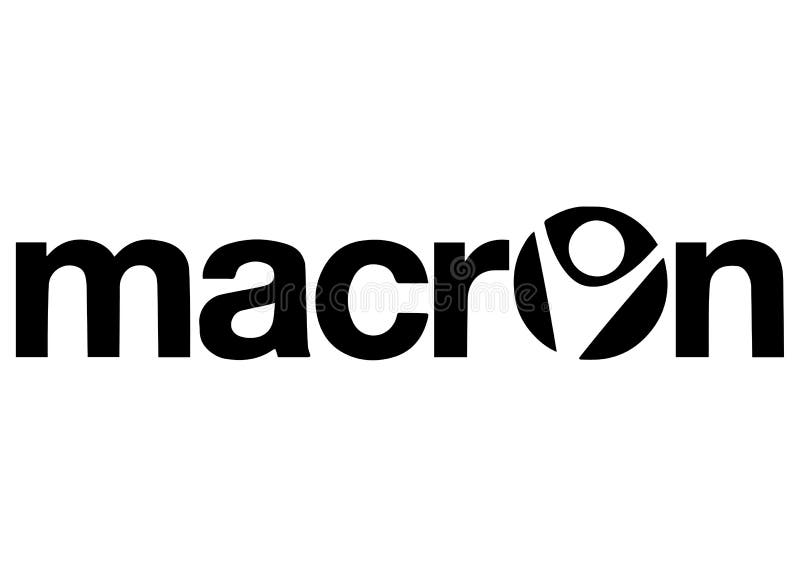 Logo de macron image stock éditorial. Illustration du format - 130881779