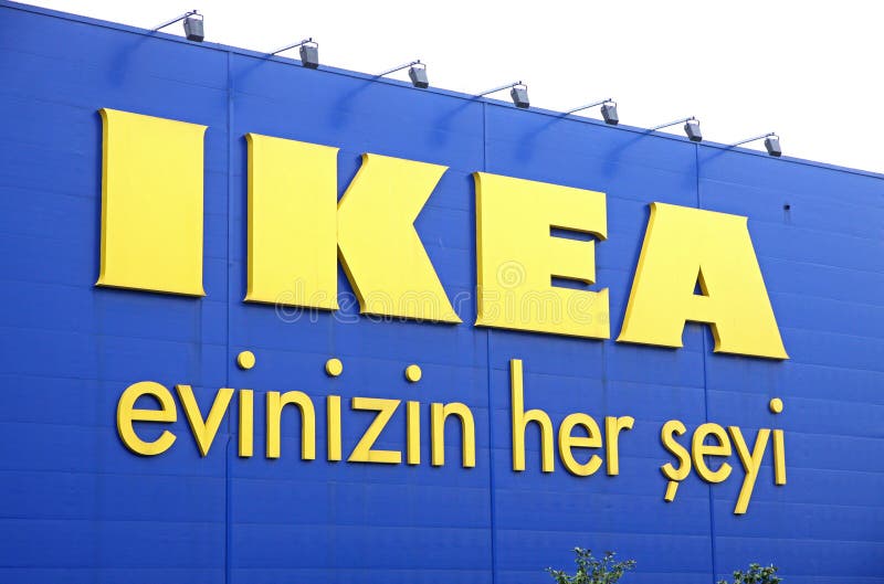 Logo De Magasin D'IKEA à Istanbul Photo éditorial - Image du vivre ...