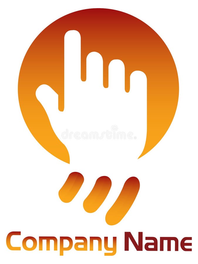 Mains Dans Un Logo D'applaudissements Illustration Stock - Illustration ...