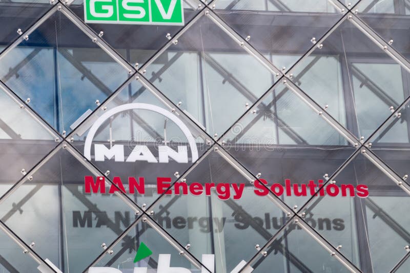 Logo De Man Energy Solutions Photo éditorial - Image du compagnie ...
