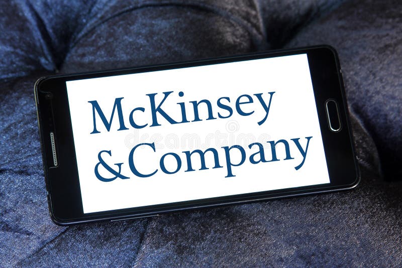 Logo de McKinsey & Company photographie éditorial. Image du emblème ...