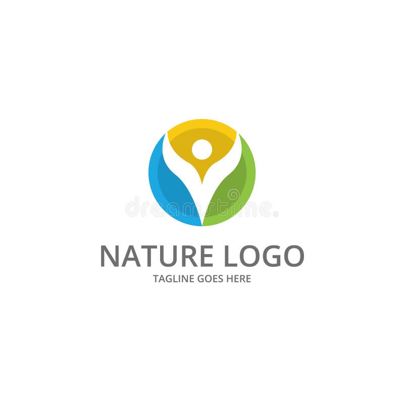 Logo de nature illustration de vecteur. Illustration du service - 84770684