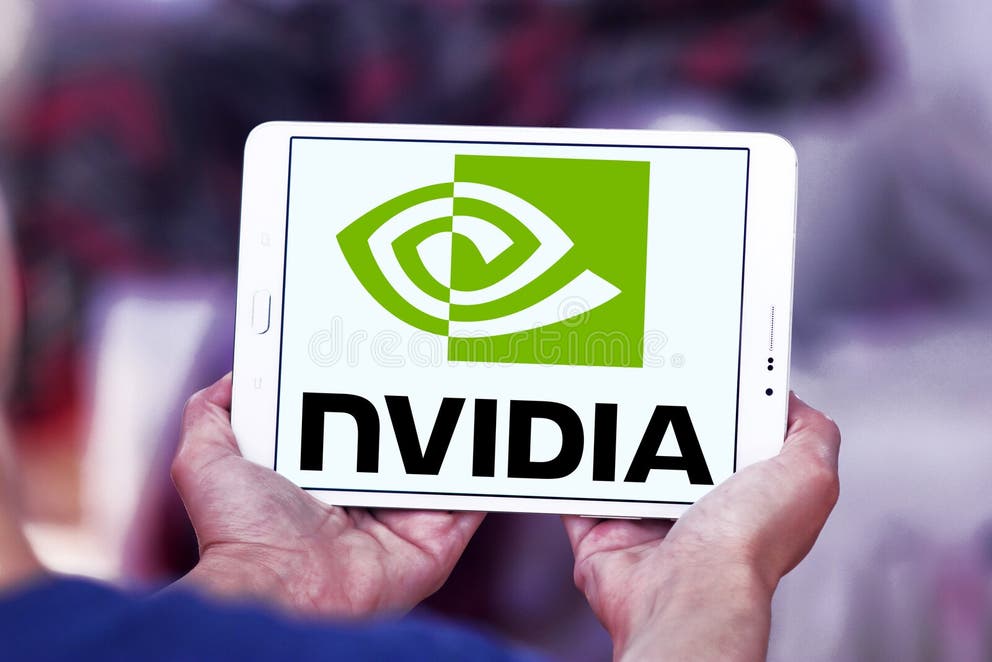 Logo de Nvidia photo stock éditorial. Image du social - 95533618