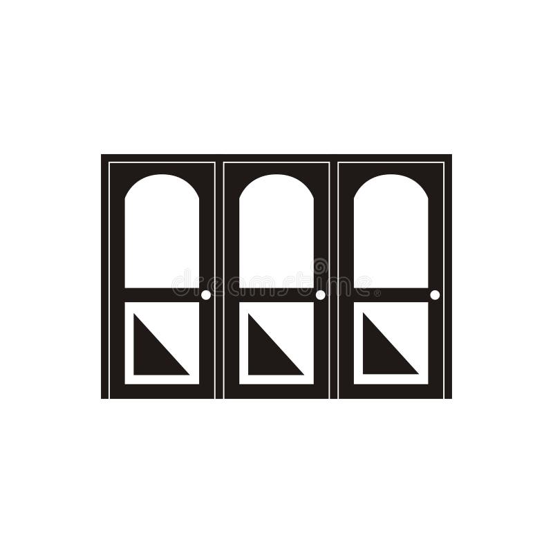 Logo de porte illustration de vecteur. Illustration du porte - 124917892