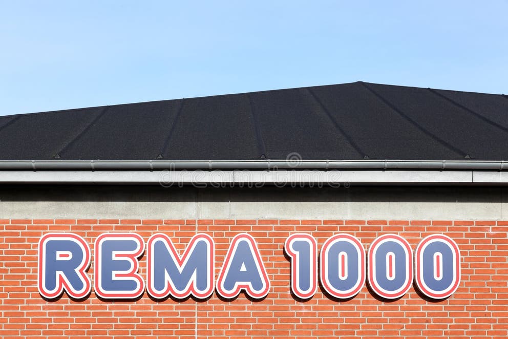 Logo 1000 De Rema Sur Une Façade Image éditorial - Image du supermarché ...