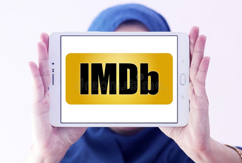 Logo de site Web d'IMDb image stock éditorial. Image du film - 118654344