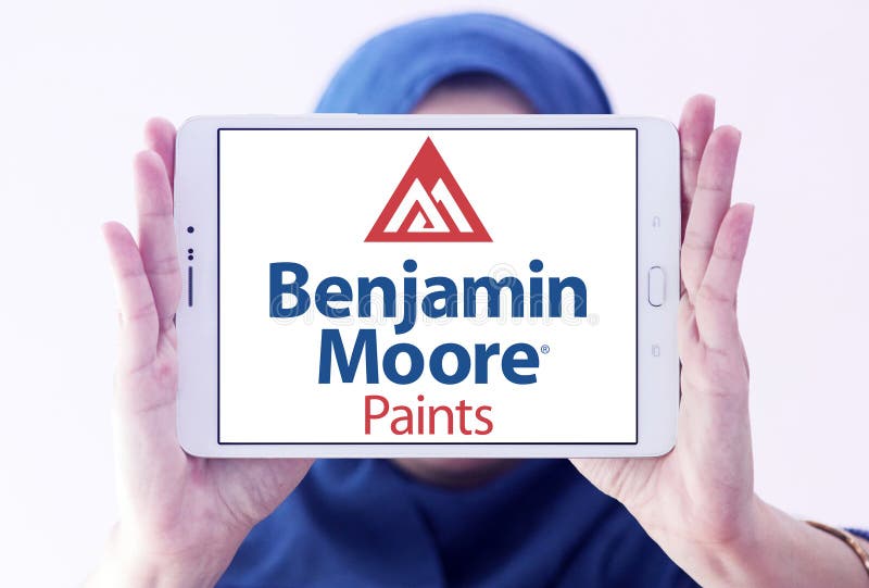 Logo De Société De Benjamin Moore Paints Image stock éditorial - Image ...
