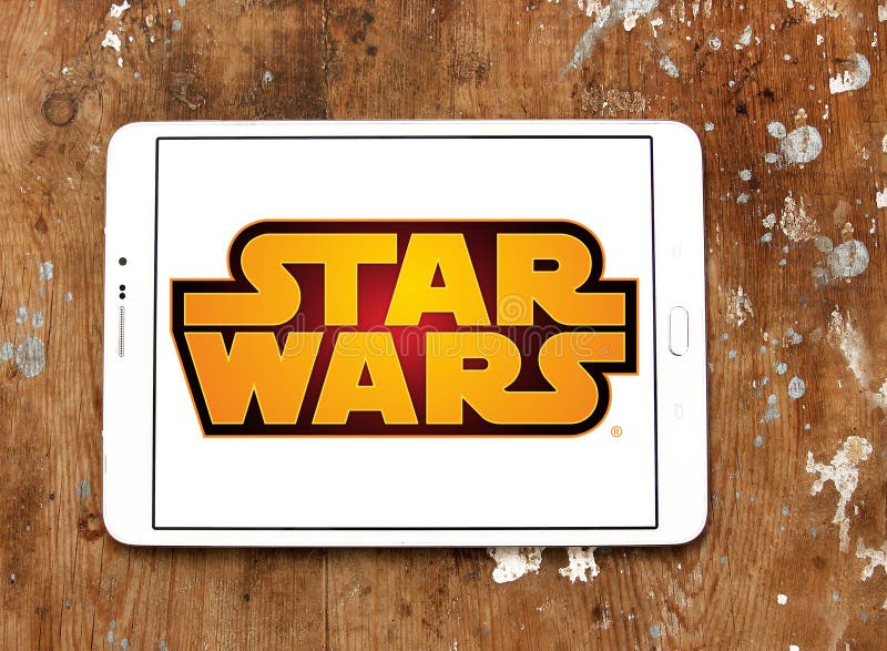 Logo de Star Wars image stock éditorial. Image du produit - 117019119