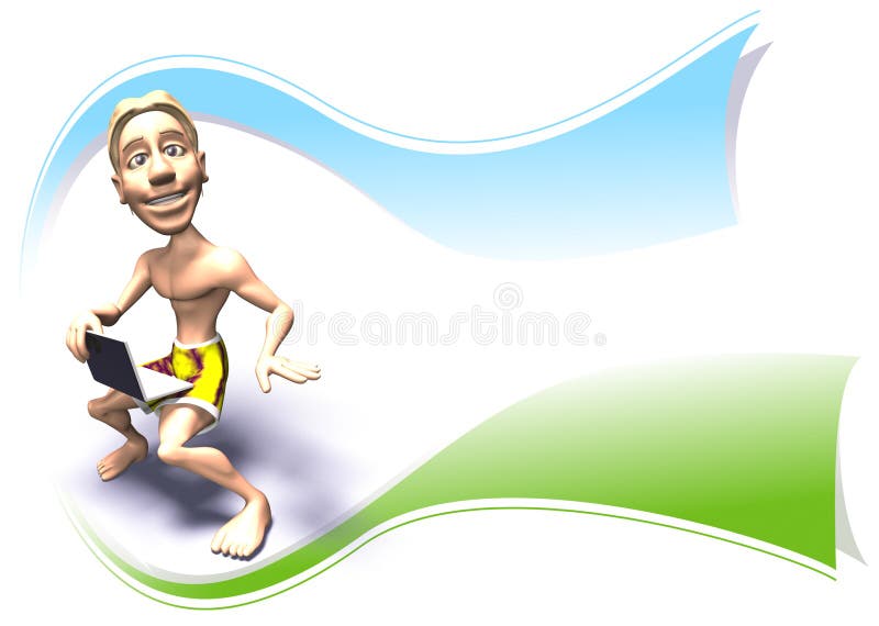 Logo de surfer illustration stock. Illustration du internet - 924021