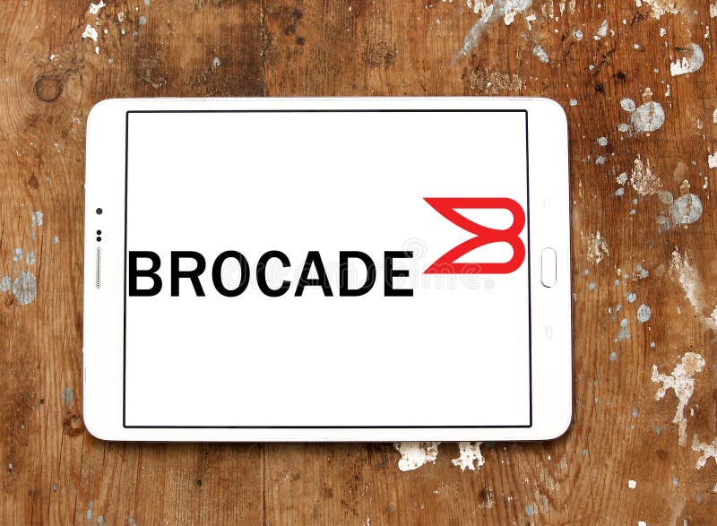 Logo De Systèmes De Communication De Brocard Image éditorial - Image du ...