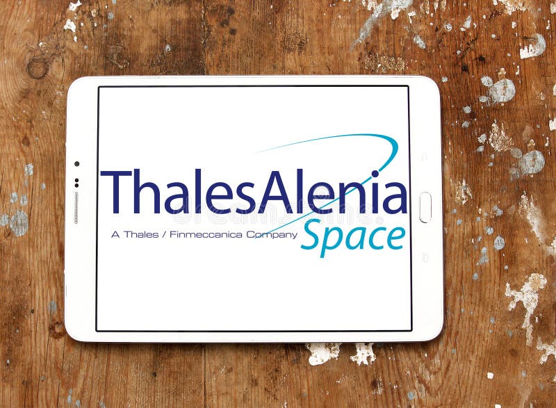Logo De Thales Alenia Space Photo éditorial - Image du logotype ...
