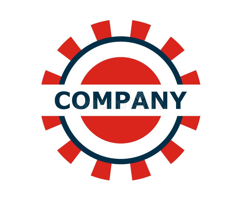 Logo 3 de timbre illustration de vecteur. Illustration du abstrait ...