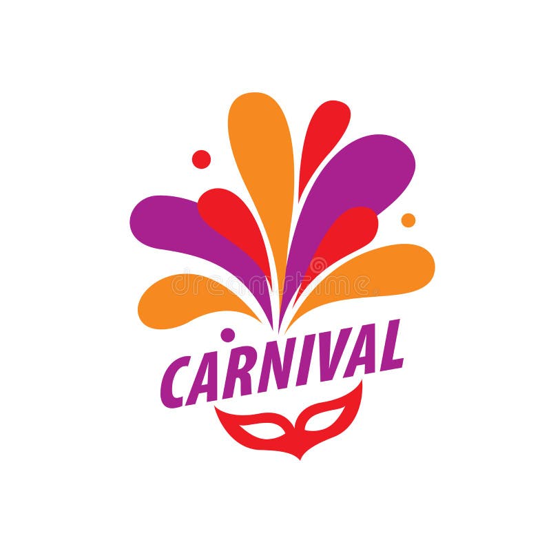 Logo De Vecteur De Carnaval Illustration de Vecteur - Illustration du ...