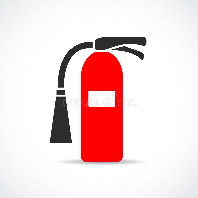 Signe De Vecteur D'extincteur Illustration de Vecteur - Illustration du ...