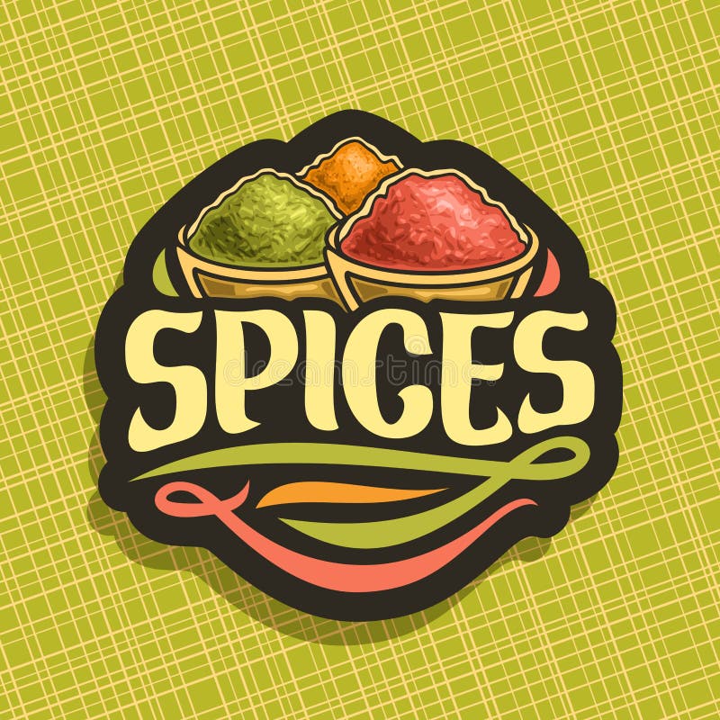 Logo De Vecteur Pour Des épices Illustration de Vecteur - Illustration ...
