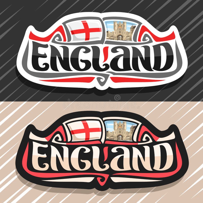 Logo De Vecteur Pour L'Angleterre Illustration de Vecteur ...