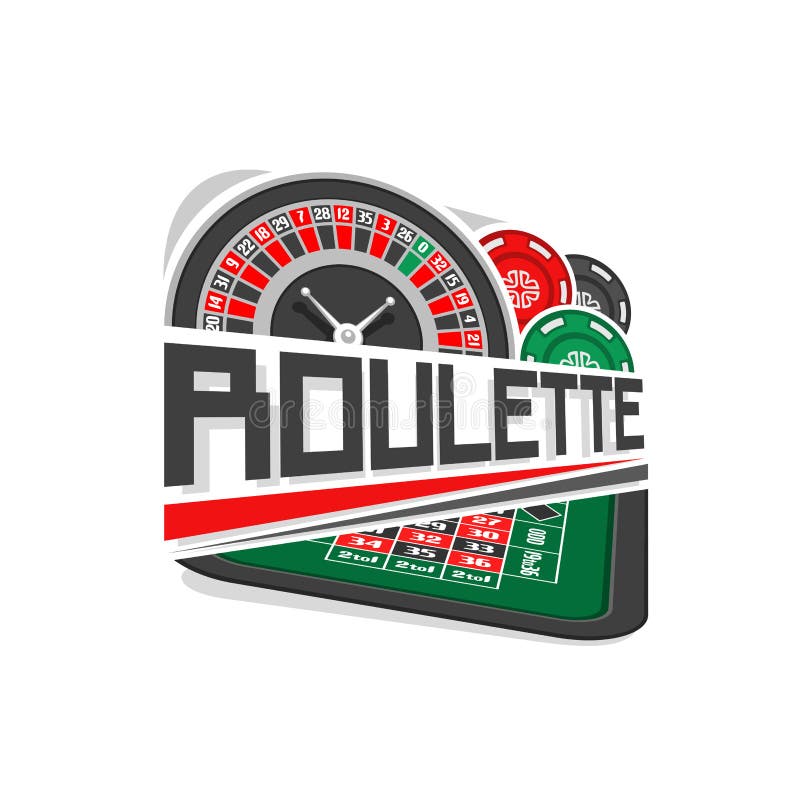 Logo De Vecteur Pour Le Jeu De Roulette Illustration de Vecteur ...