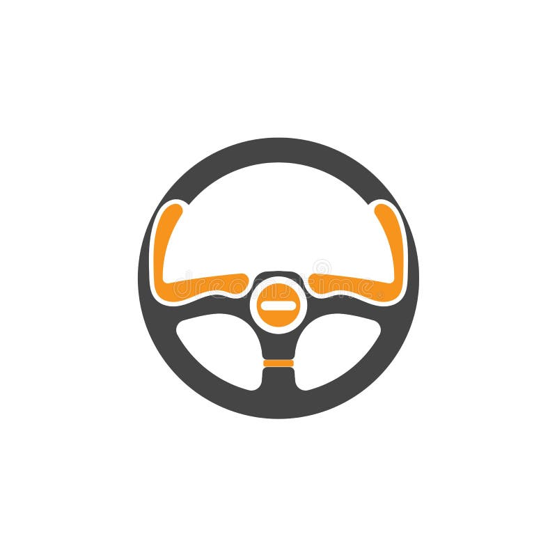 Logo de vecteur de volant illustration de vecteur. Illustration du ...