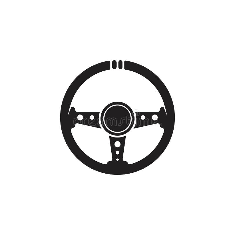 Logo de vecteur de volant illustration de vecteur. Illustration du ...