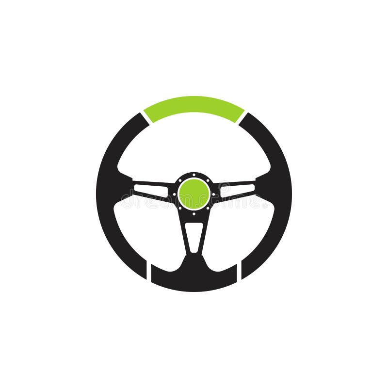 Logo de vecteur de volant illustration de vecteur. Illustration du ...