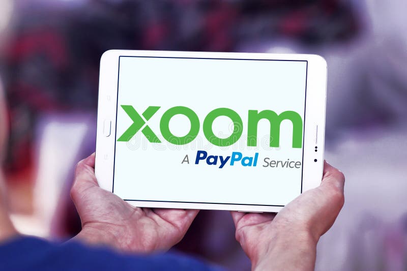 Logo de Xoom Corporation photo stock éditorial. Image of financier ...
