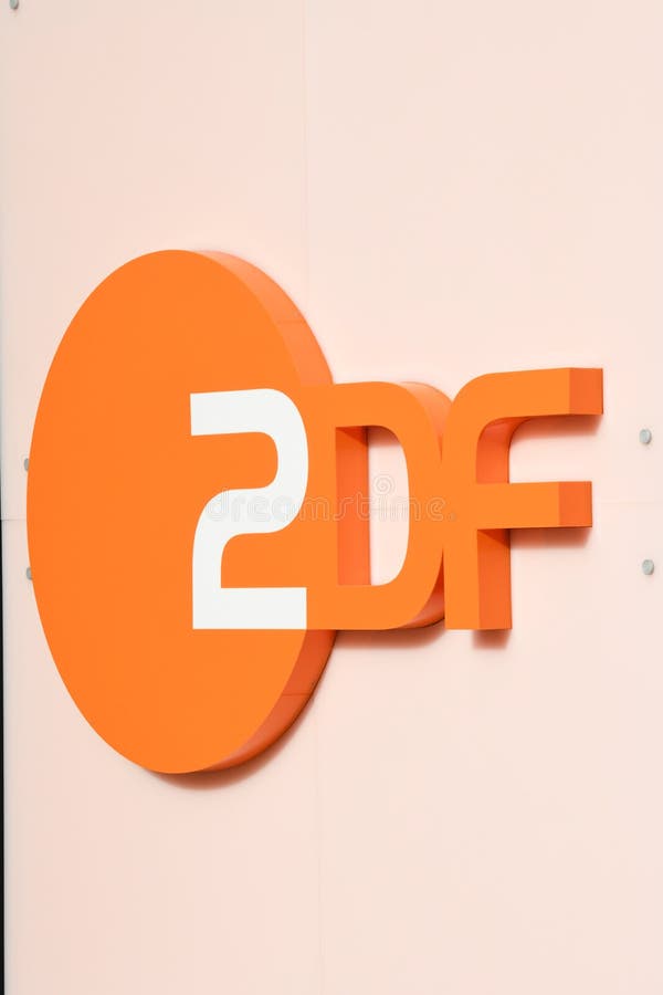 Logo de ZDF image éditorial. Image du information, commercial - 111109700