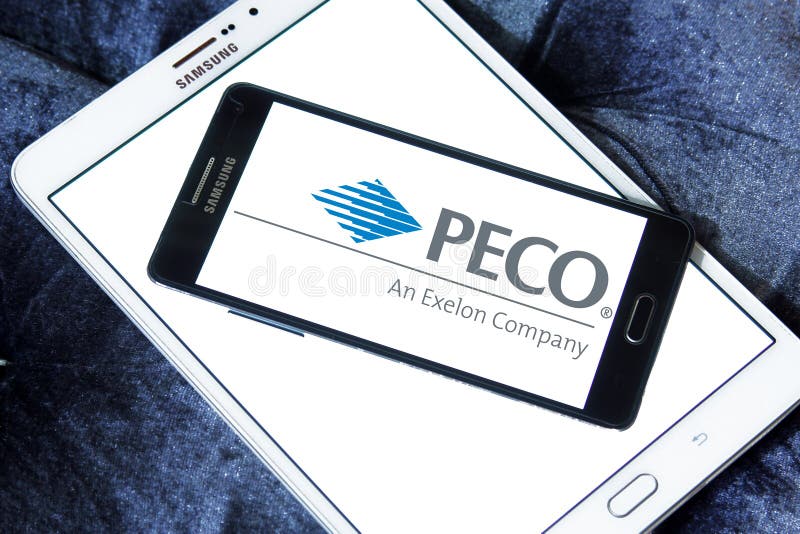 Logo Dei PECO Energy Company Immagine Stock Editoriale - Immagine di ...