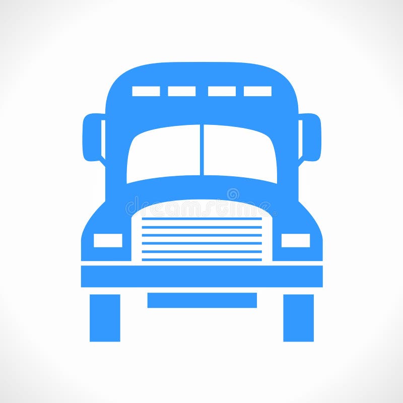 Logo del camion (icona) illustrazione vettoriale. Illustrazione di ...