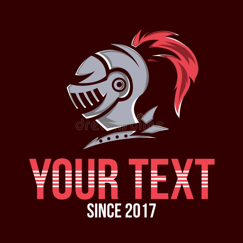 Logo Del Cavaliere, Logo Classico Illustrazione Vettoriale ...