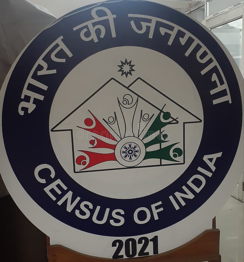 Logo Del Departamento Del Censo Indio Imagen editorial - Imagen de ...