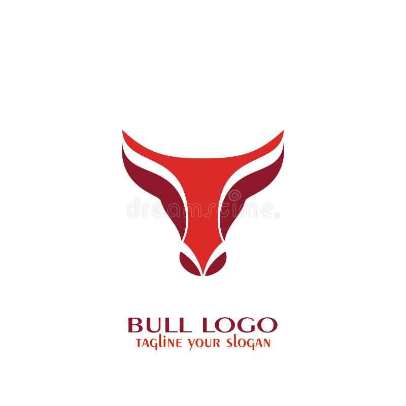 Logo del toro illustrazione vettoriale. Illustrazione di marchio ...