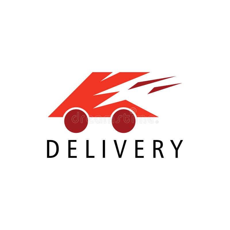 Logo Delivery, Illustration of Wings with Color Design, Vector Stock ...