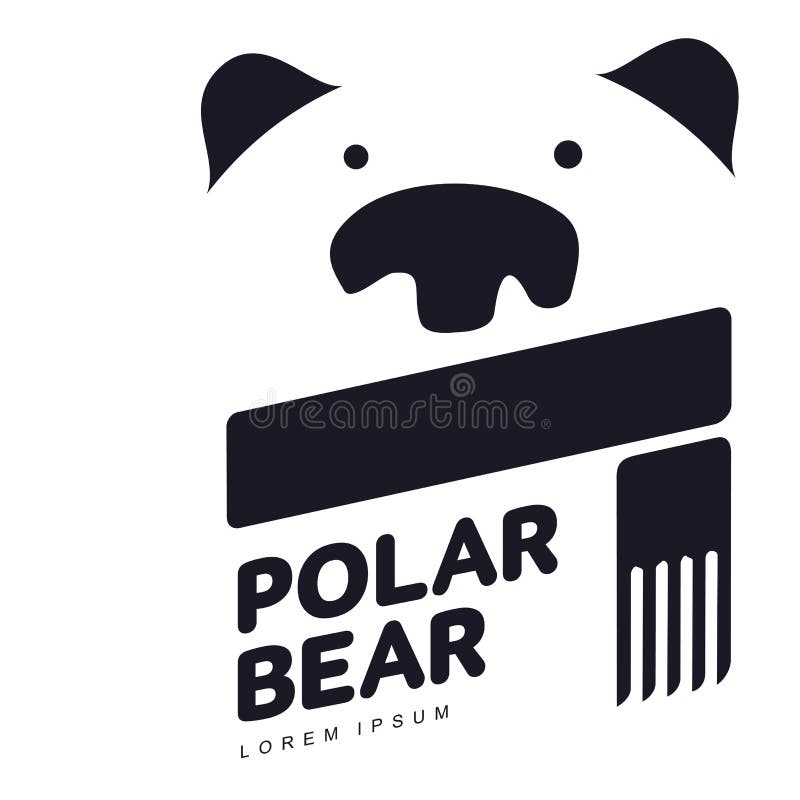 Logo dell'orso polare illustrazione di stock. Illustrazione di ...